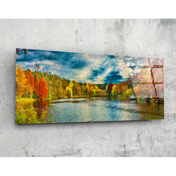 Goal Glass Wall Art (92x36 cm) – Insigneart EU