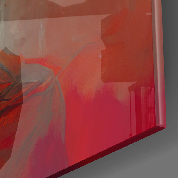 Red Hat Glass Wall Art || Designer Collection | Insigne Art Design ...