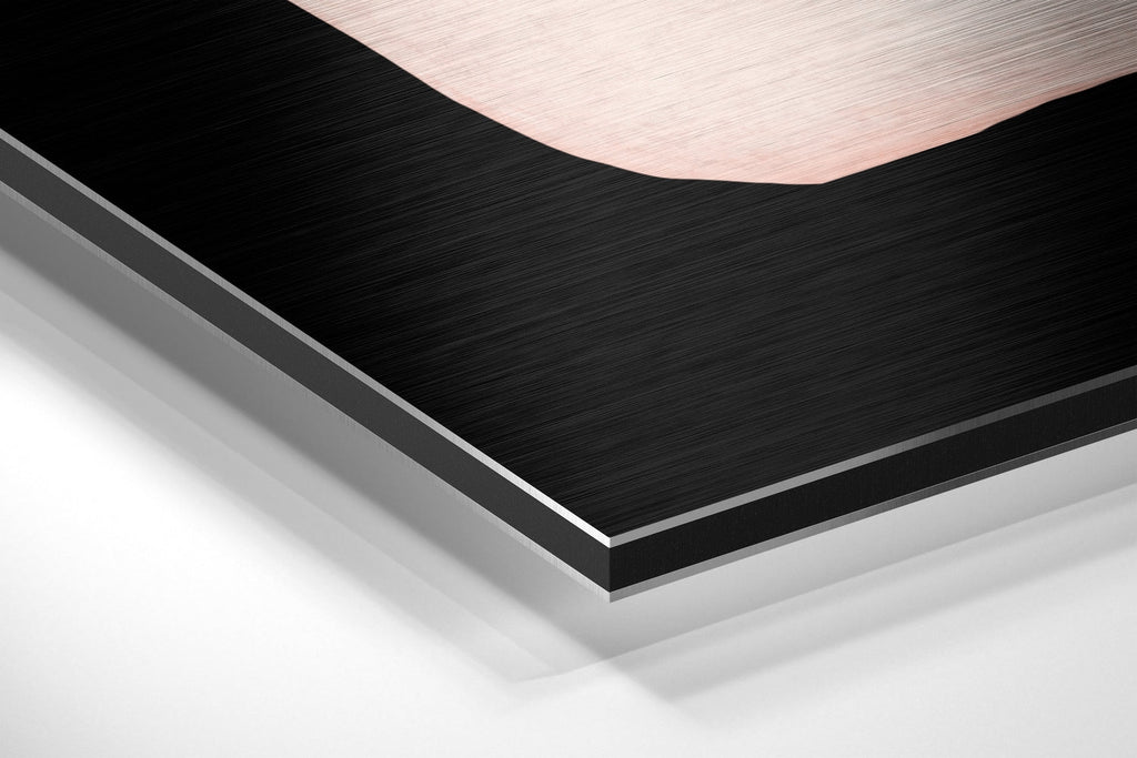 Lines Brushed Aluminium Dibond Wall Art – Insigneart EU