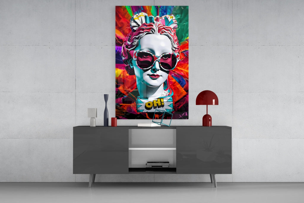 Oh! Glass Wall Art || Designer Collection – Insigneart EU