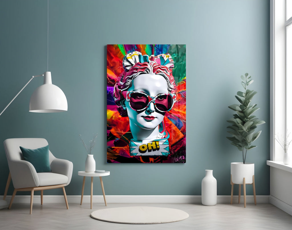Oh! Glass Wall Art || Designer Collection – Insigneart EU