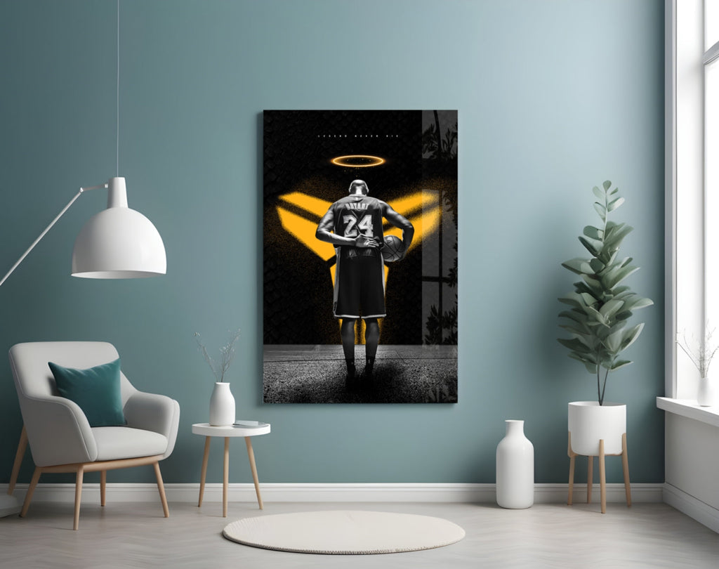 Kobe Bryant Glass Wall Art || Designer Collection – Insigneart EU