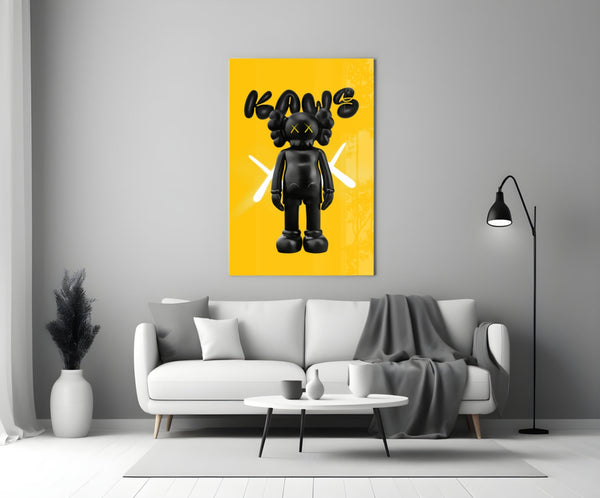Kaws Glass Wall Art || Designer Collection – Insigneart EU